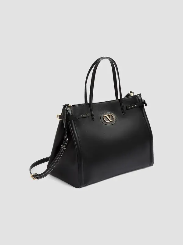 Valentino Garavani Antibes Leather Shopping Bag