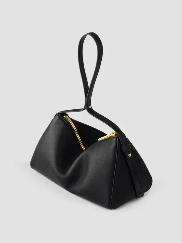 Veronica Beard Prism Leather Shoulder Bag - Black