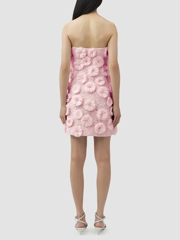 Simkhai Holland Floral Strapless Minidress
