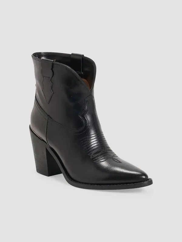 Partlow Marge 90mm Leather Ankle Boots