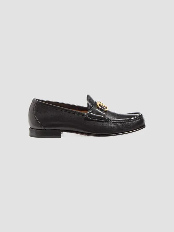 Valentino Garavani Vlogo Signature Buffalo Loafers 20mm