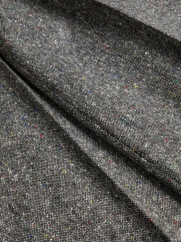 Valentino Garavani Natté Buttoned Weave Pants - Grey