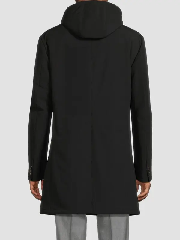 Corneliani Peformance Stretch-nylon Overcoat