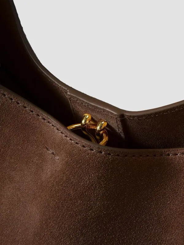 Veronica Beard Jour Suede Shoulder Bag