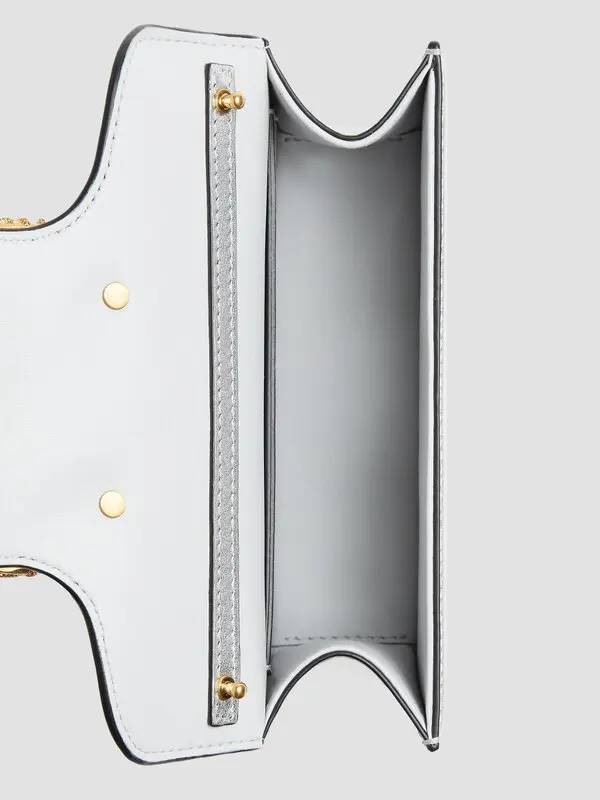 Valentino Garavani Locò Small Shoulder Bag In Laminated Calfskin