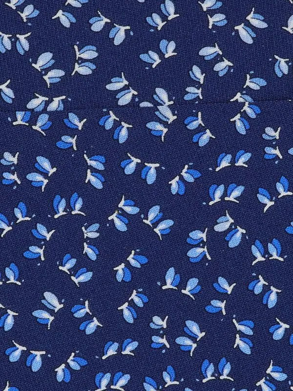 FERRAGAMO Dragonfly Print Silk Tie
