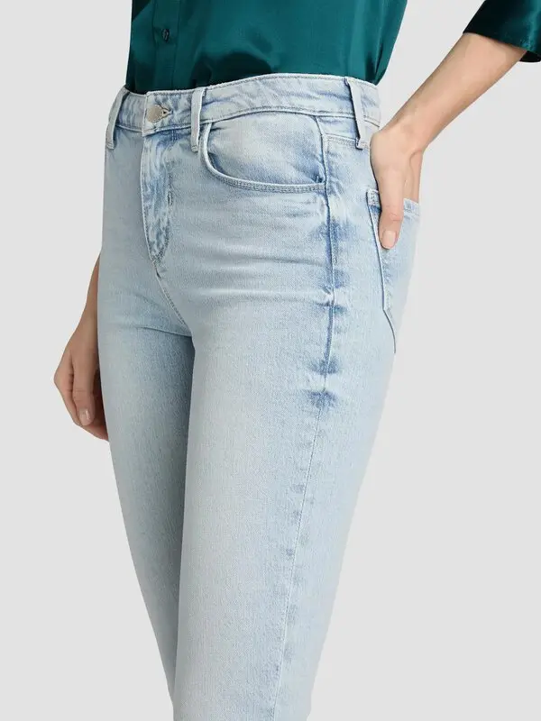 L'Agence Tati Crop Micro Bootcut Jeans