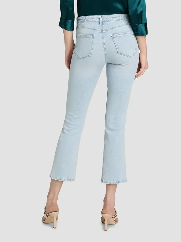 L'Agence Tati Crop Micro Bootcut Jeans