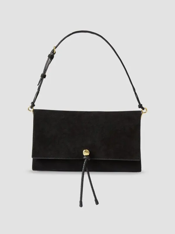 Veronica Beard Edit Suede Shoulder Bag