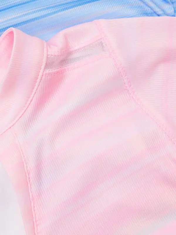 Lucky In Love Linen Vision Ruche Short-sleeve Top