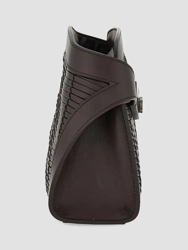 FERRAGAMO Hug Leather Shoulder Bag