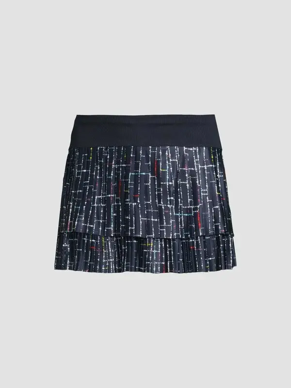 Lucky In Love Ps I Love You Lovin' Boucle Pleated Skirt