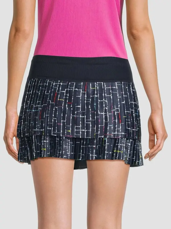 Lucky In Love Ps I Love You Lovin' Boucle Pleated Skirt