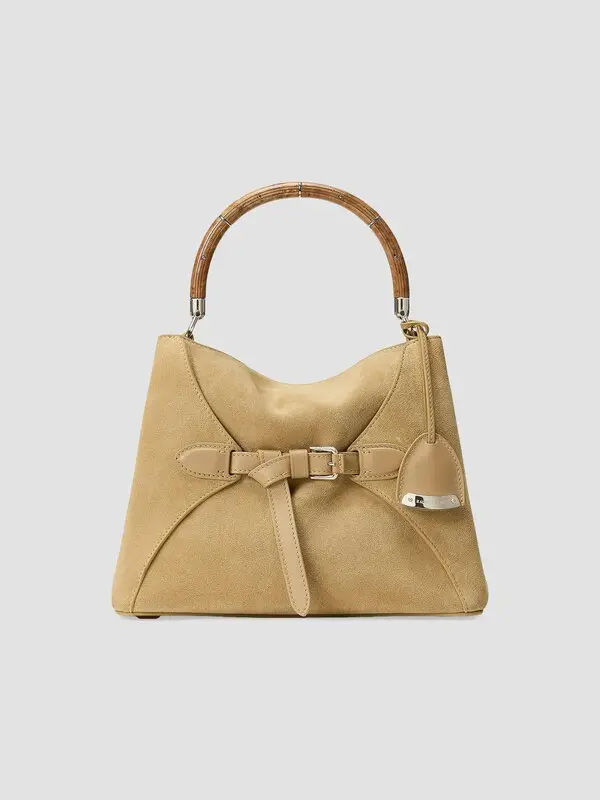 Ralph Lauren The Suede Top-handle Bag