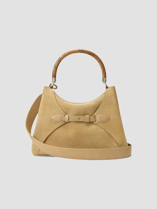 Ralph Lauren The Suede Top-handle Bag