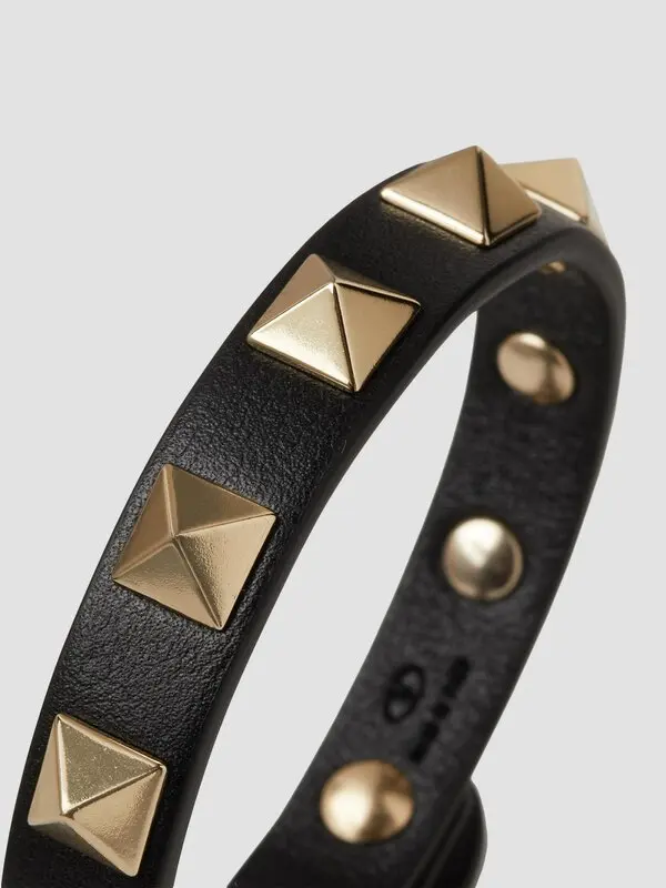 Valentino Garavani Rockstud Bracelet - Black