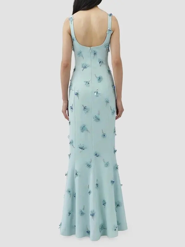 Simkhai Briella Embellished Sleeveless Gown