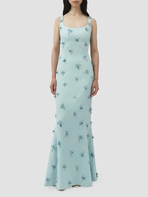 Simkhai Briella Embellished Sleeveless Gown