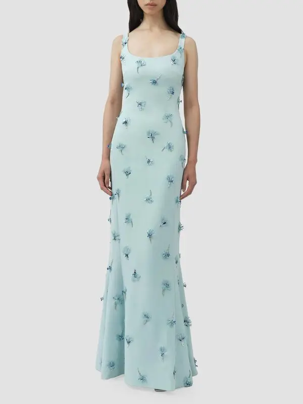 Simkhai Briella Embellished Sleeveless Gown