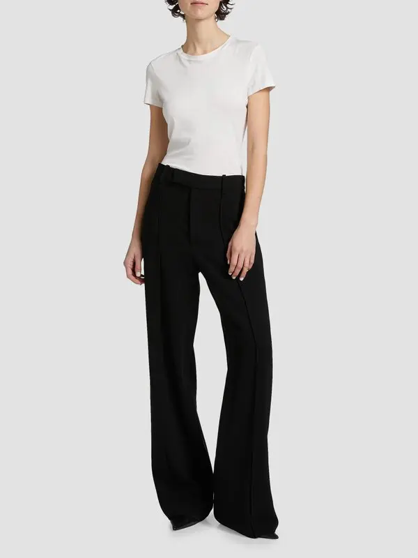 Proenza Schouler Weyes Crêpe Straight-leg Pants