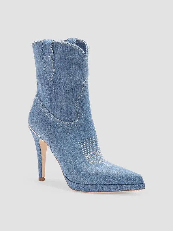 Partlow Camila 95mm Embroidered Booties