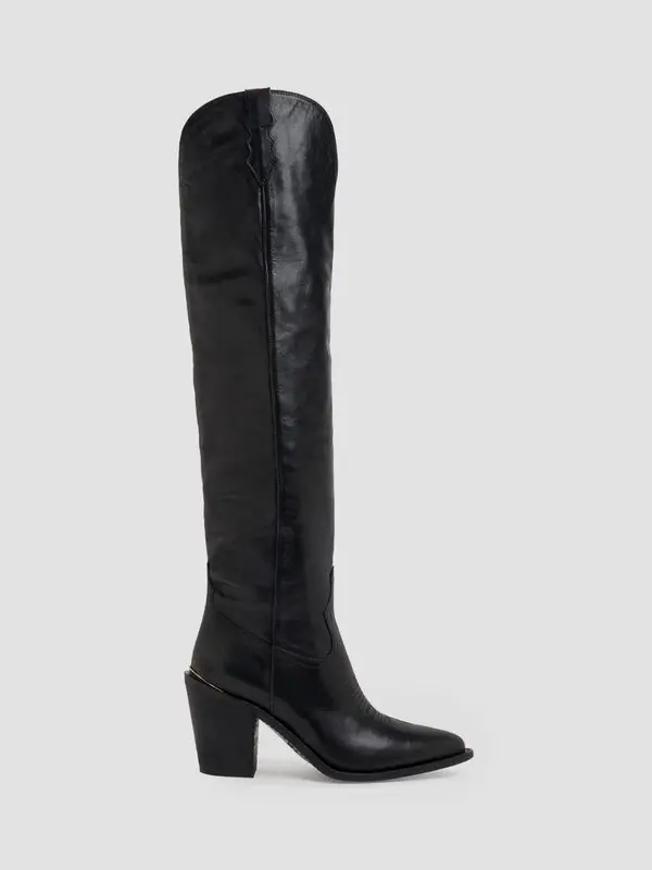 Partlow Jojo 90mm Leather Knee-high Boots