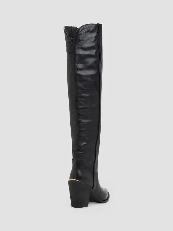 Partlow Jojo 90mm Leather Knee-high Boots