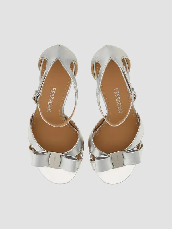 FERRAGAMO Vara Bow 90mm Sandals