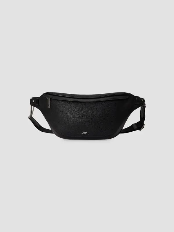 Polo Ralph Lauren Polo Id Pebbled Leather Belt Bag