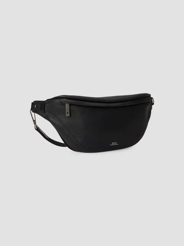 Polo Ralph Lauren Polo Id Pebbled Leather Belt Bag