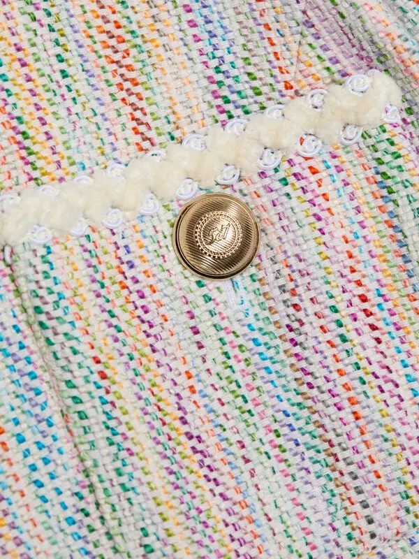 Cinq À Sept Auden Tweed Crop Jacket