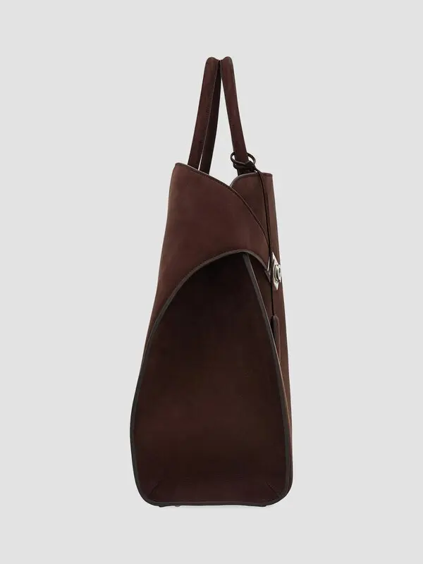 FERRAGAMO Hug Suede Tote Bag
