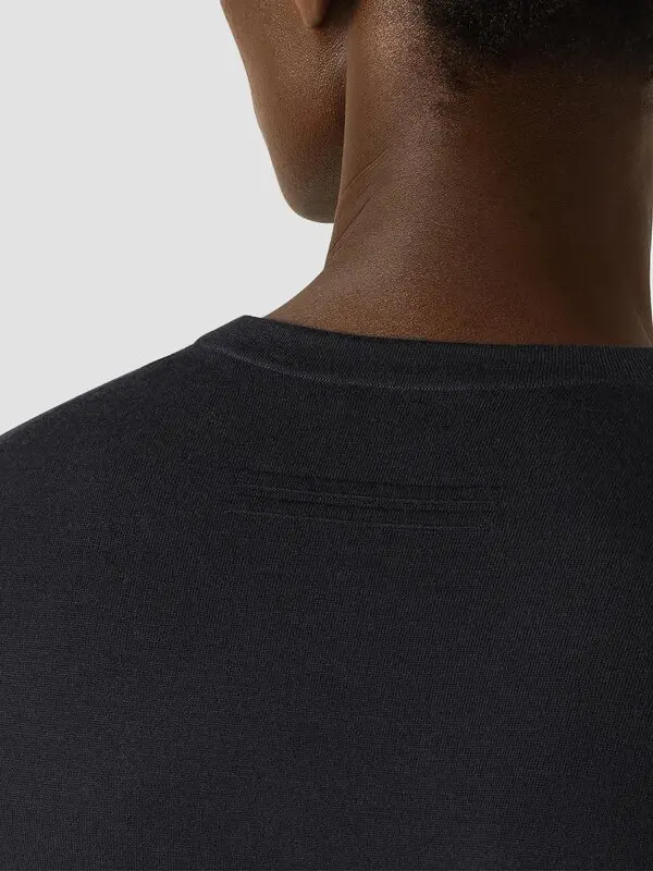 Zegna 15milmil15 Wool T-shirt - Black