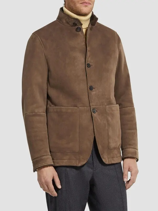 Zegna Shearling Il Conte Jacket