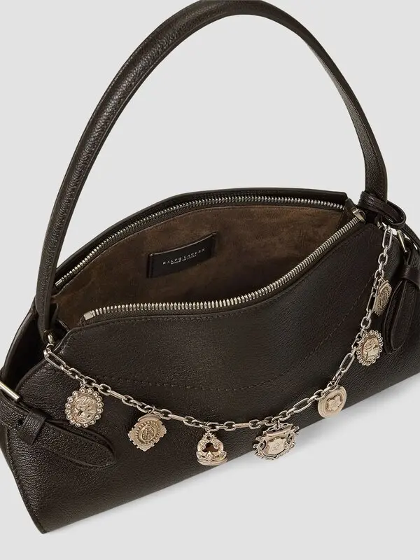 Ralph Lauren The Charm-detail Leather Shoulder Bag