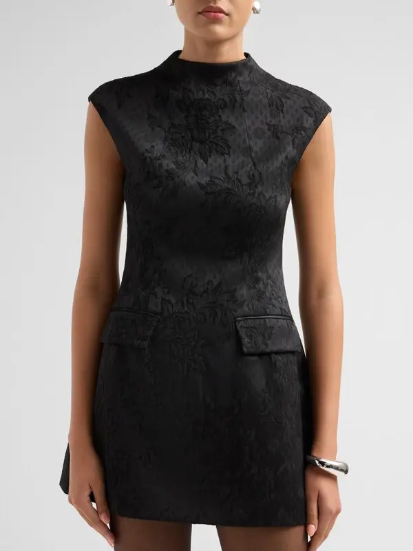 Veronica Beard Haworth Jacquard Mini Dress
