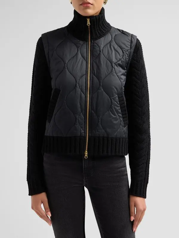 Veronica Beard Patra Quilted Wool-blend Jacket