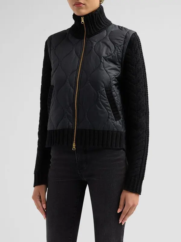 Veronica Beard Patra Quilted Wool-blend Jacket