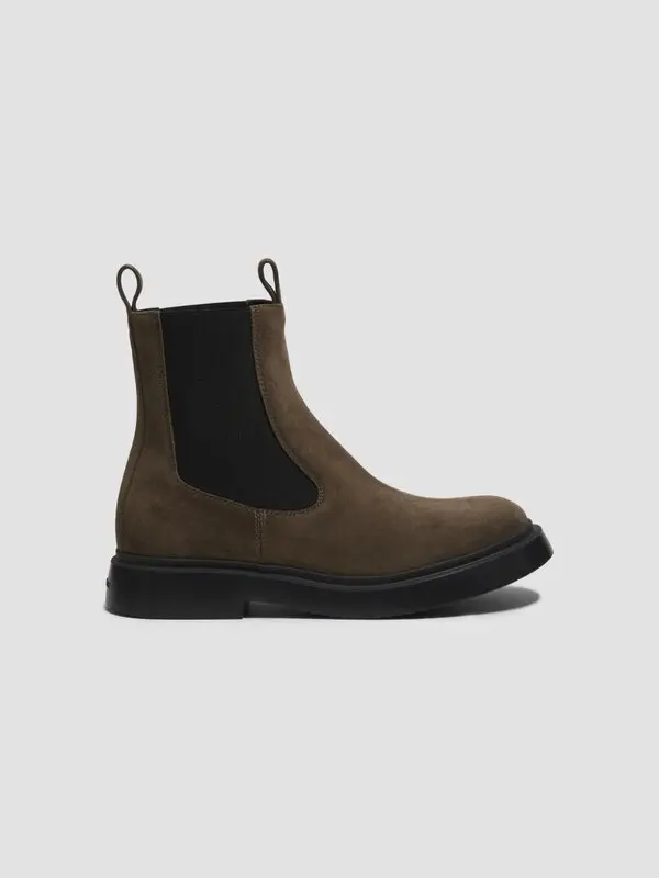 Proenza Schouler Bank 25mm Suede Chelsea Boots - Bark