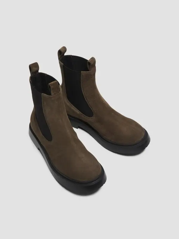 Proenza Schouler Bank 25mm Suede Chelsea Boots