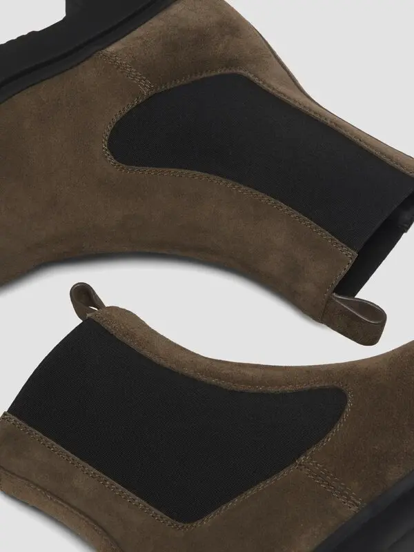 Proenza Schouler Bank 25mm Suede Chelsea Boots