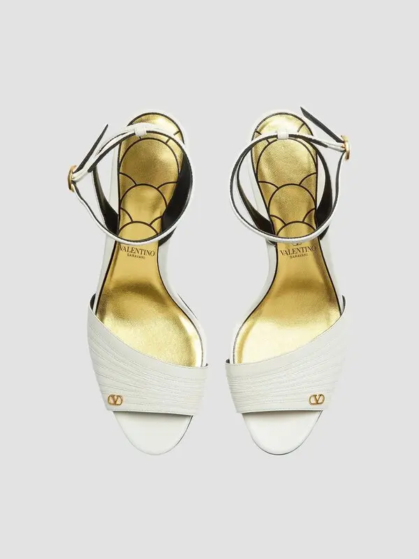 Valentino Garavani Ladycrush 85mm Sandals In Kidskin
