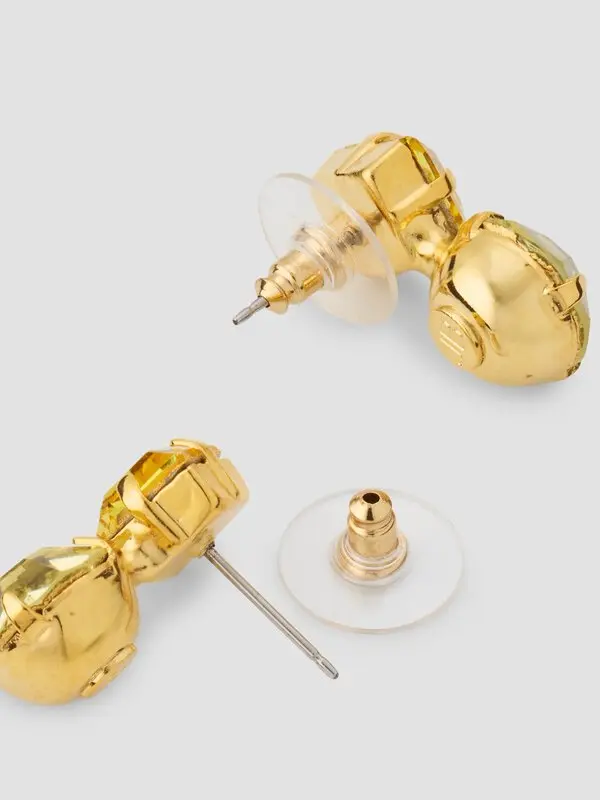 JENNIFER BEHR Gaven 18k-gold-plated & Austrian Crystal Drop Earrings