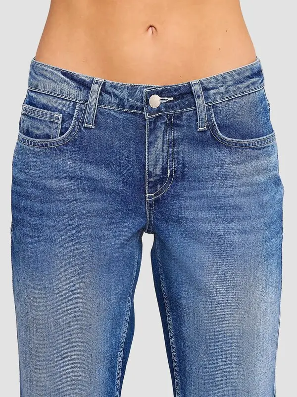 L'Agence Nevia Low-rise Slouch Straight Jeans