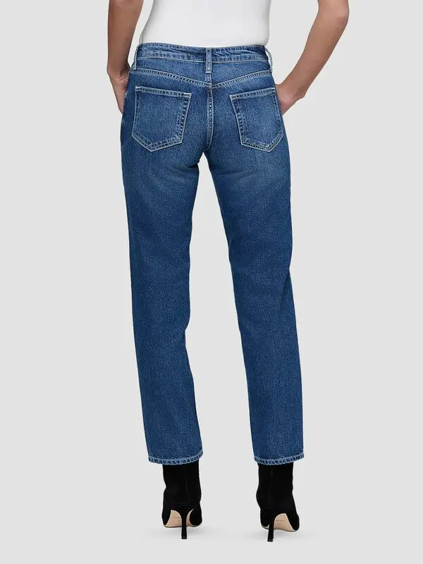 L'Agence Nevia Low-rise Slouch Straight Jeans
