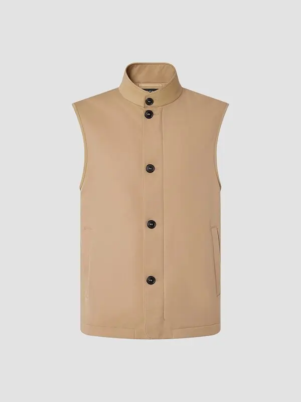Zegna Microfiber Motorin 50cc Vest - Beige