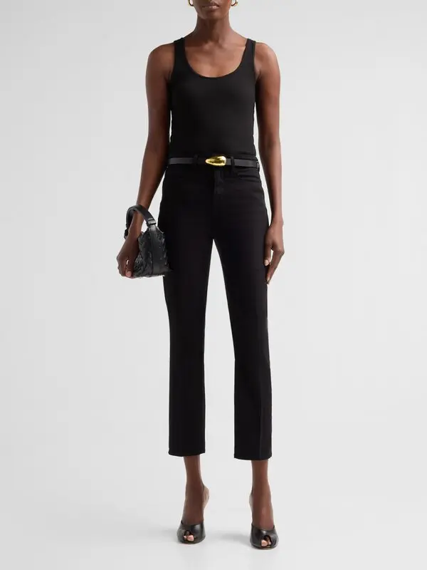 L'Agence Celestia High-rise Slim-fit Crop Jeans