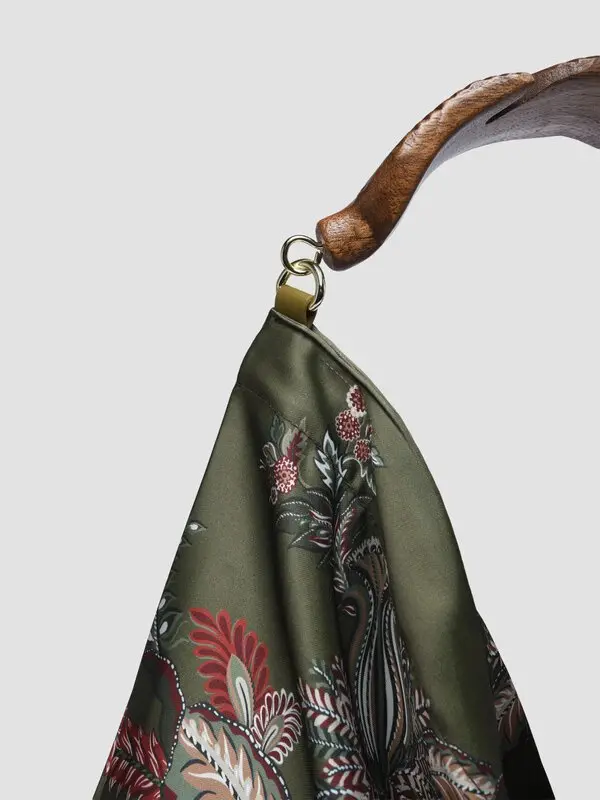 Farm Rio Scarf Large Hobo Bag