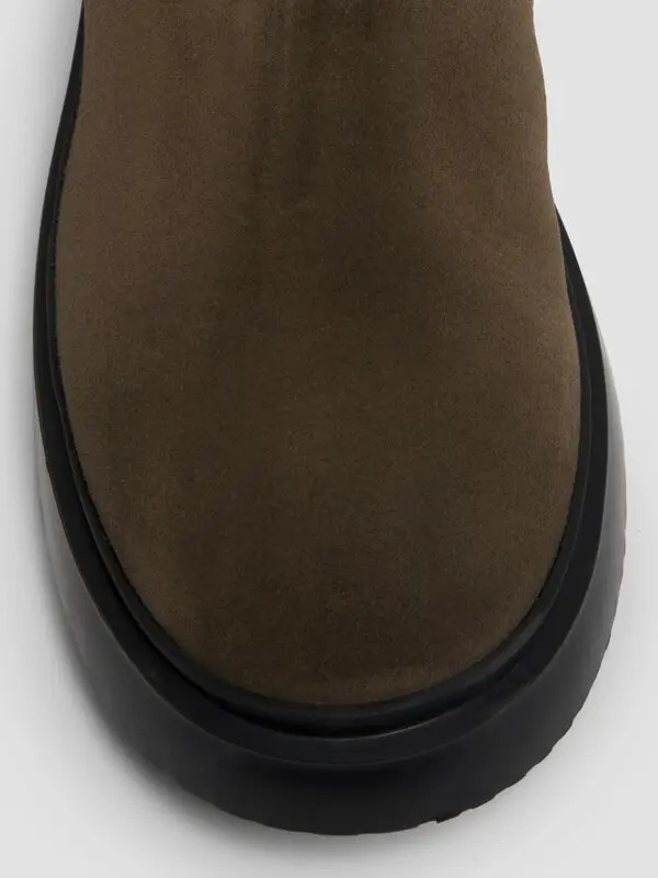 Proenza Schouler Bank 25mm Suede Tall Boots