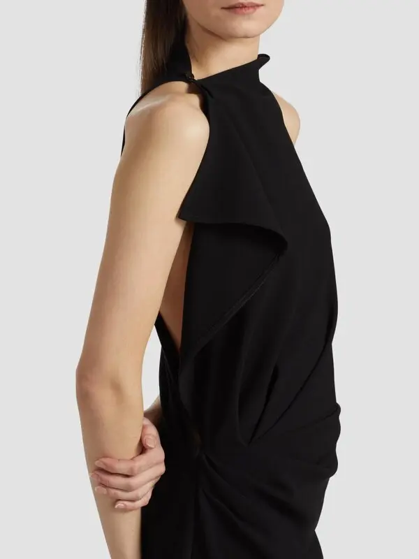 Proenza Schouler Devyn Crêpe Drape Maxi Dress